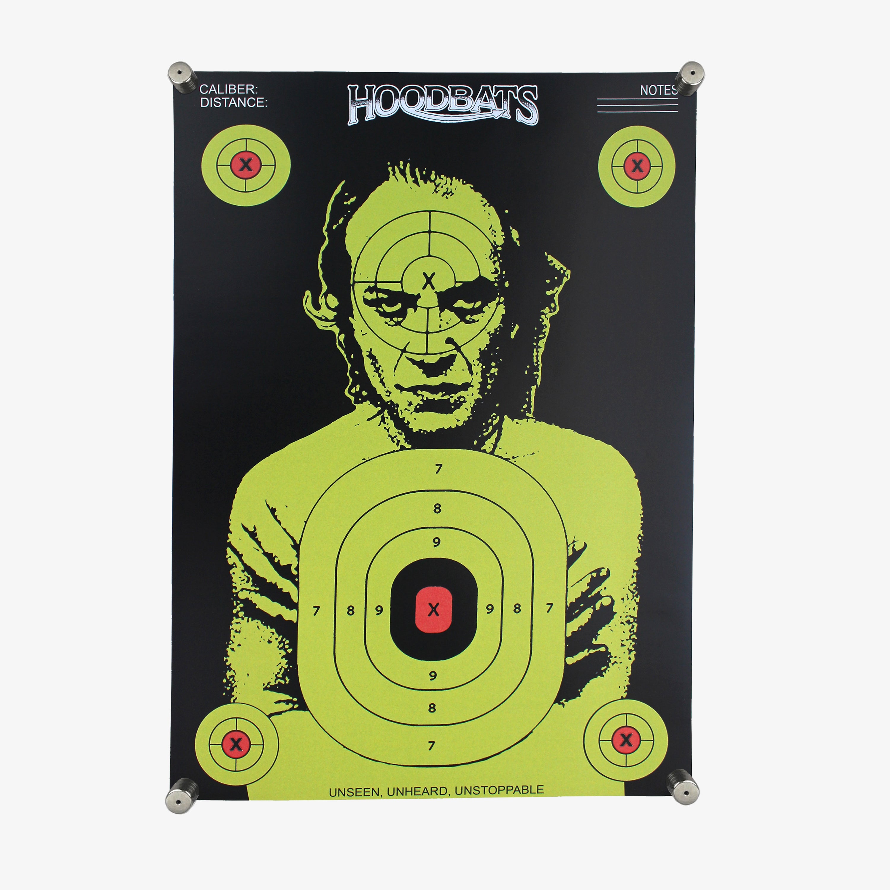 A2 BILL TARGET – Hoodbats